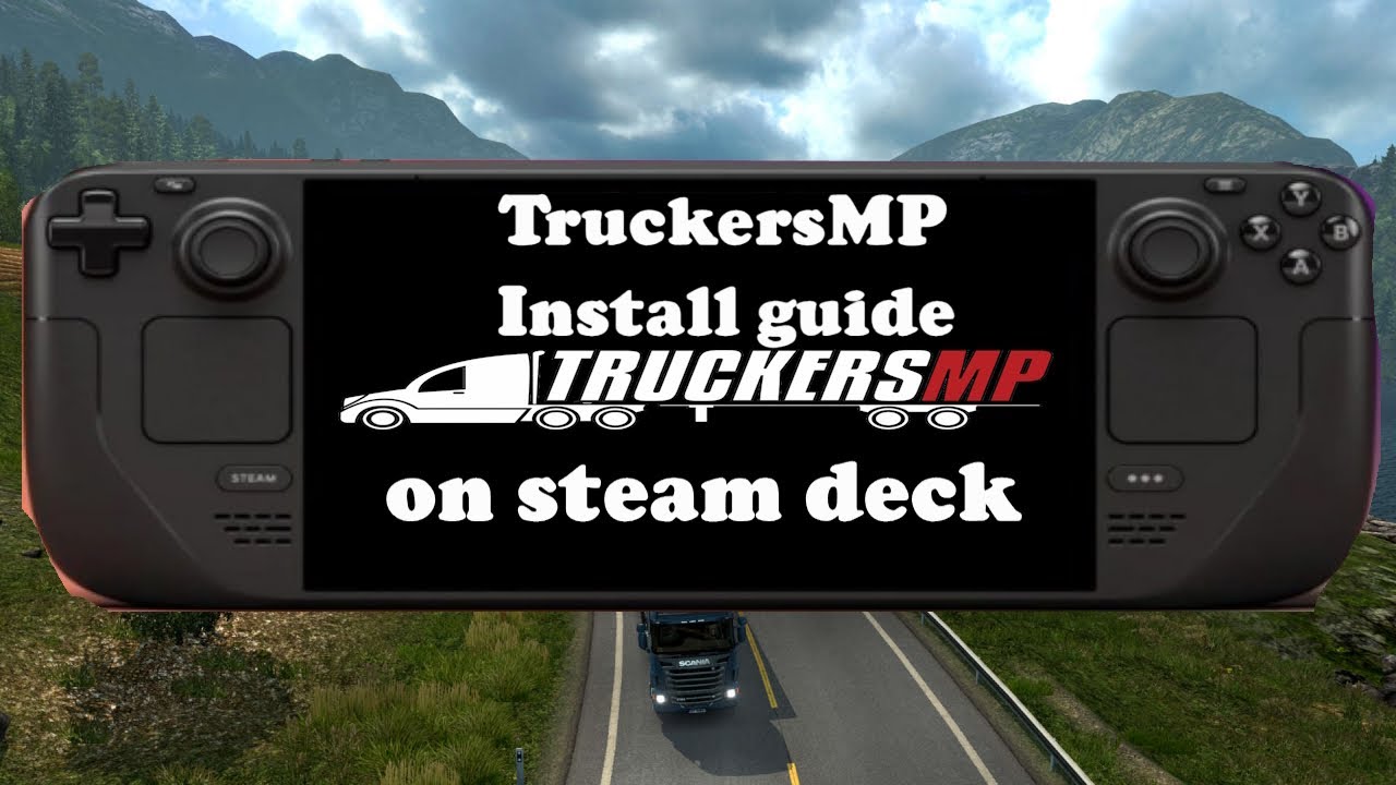 truckersmp steam deck on steam os (install guide) - YouTube
