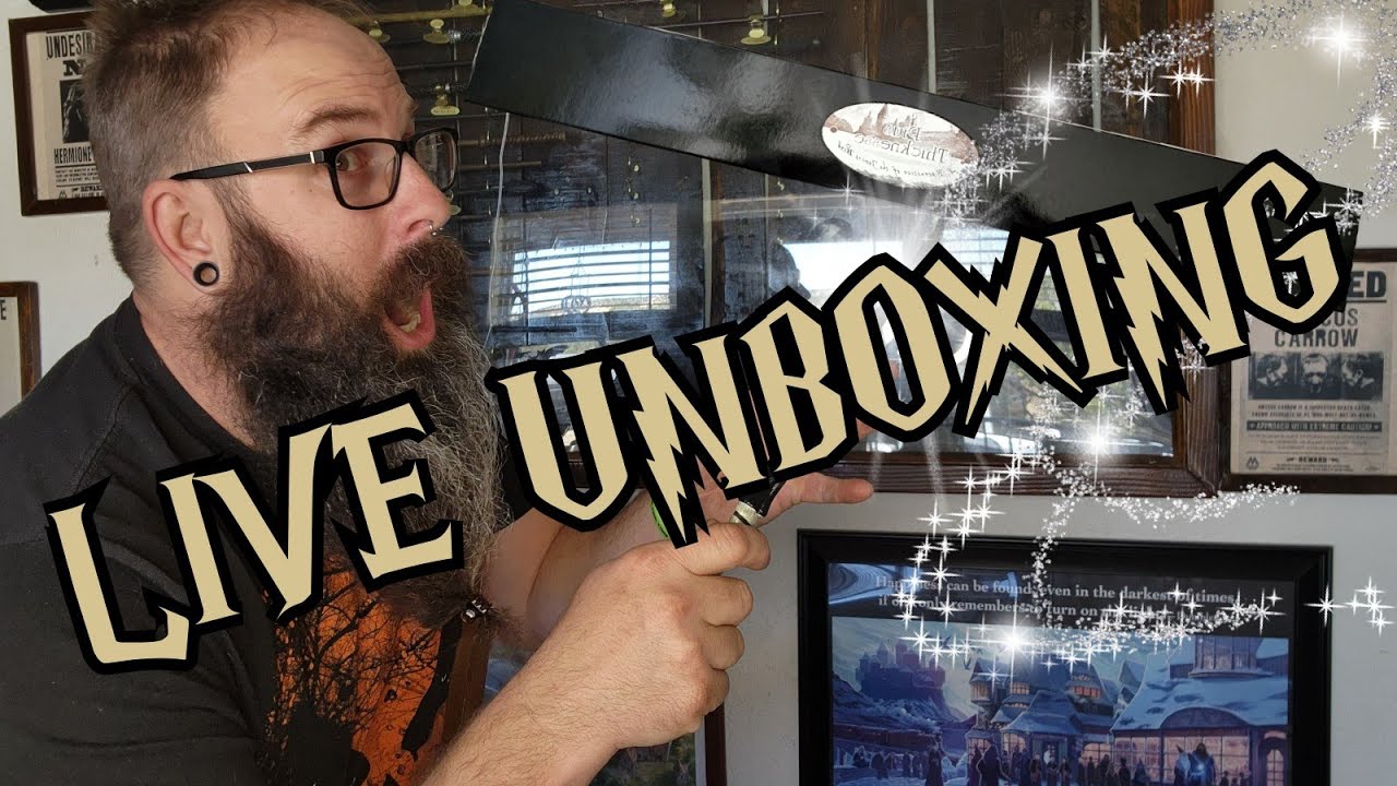 Unboxing Pius Thinknesse Wand LIVE! - YouTube