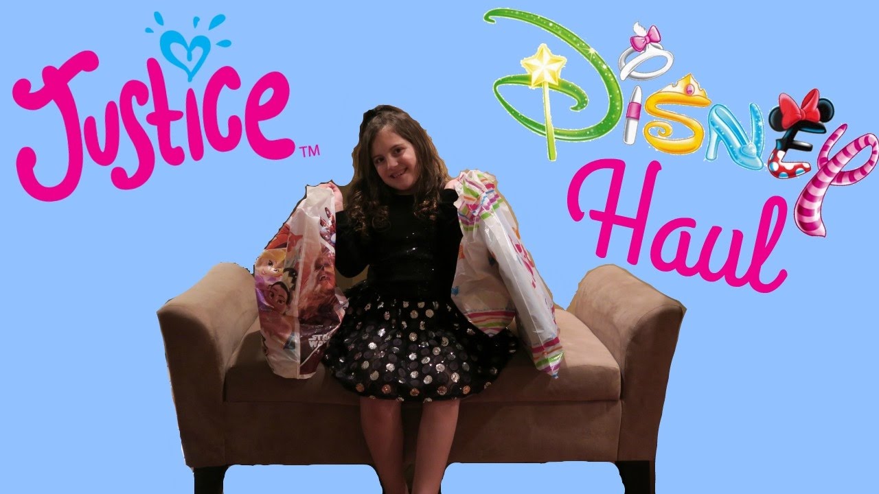 DISNEY STORE AND JUSTICE HAUL! - YouTube