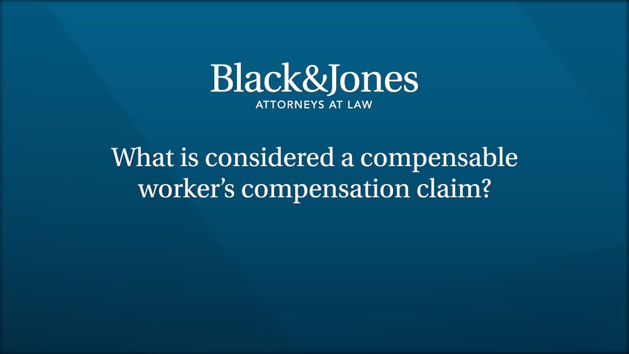 What is considered a compensable worker's compensation claim? - YouTube