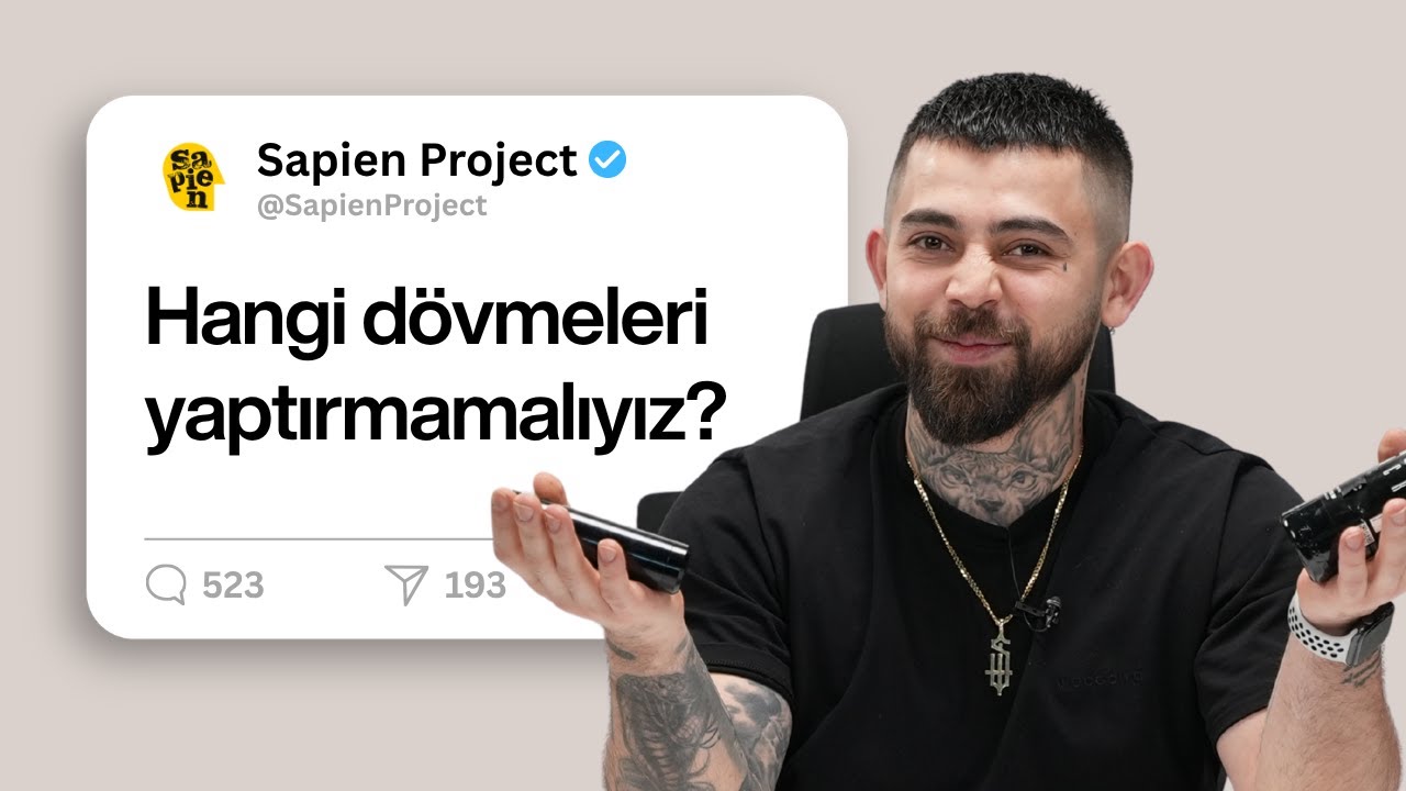 Samet Şahin Dövme Sanatının Gizli Yönlerini Paylaşıyor | Yetkili Biri - YouTube