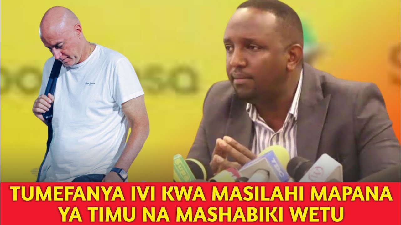 🔴HIZI NDO SABABU ZILIZOMUONDOA MASTER GAMOND YANGA,RAIS ENG HERSI ...