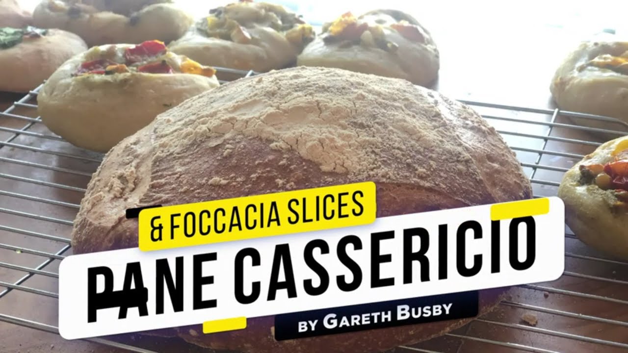 My Favourite Bread To Make.... Ever! Pane Cassericio Recipe - YouTube