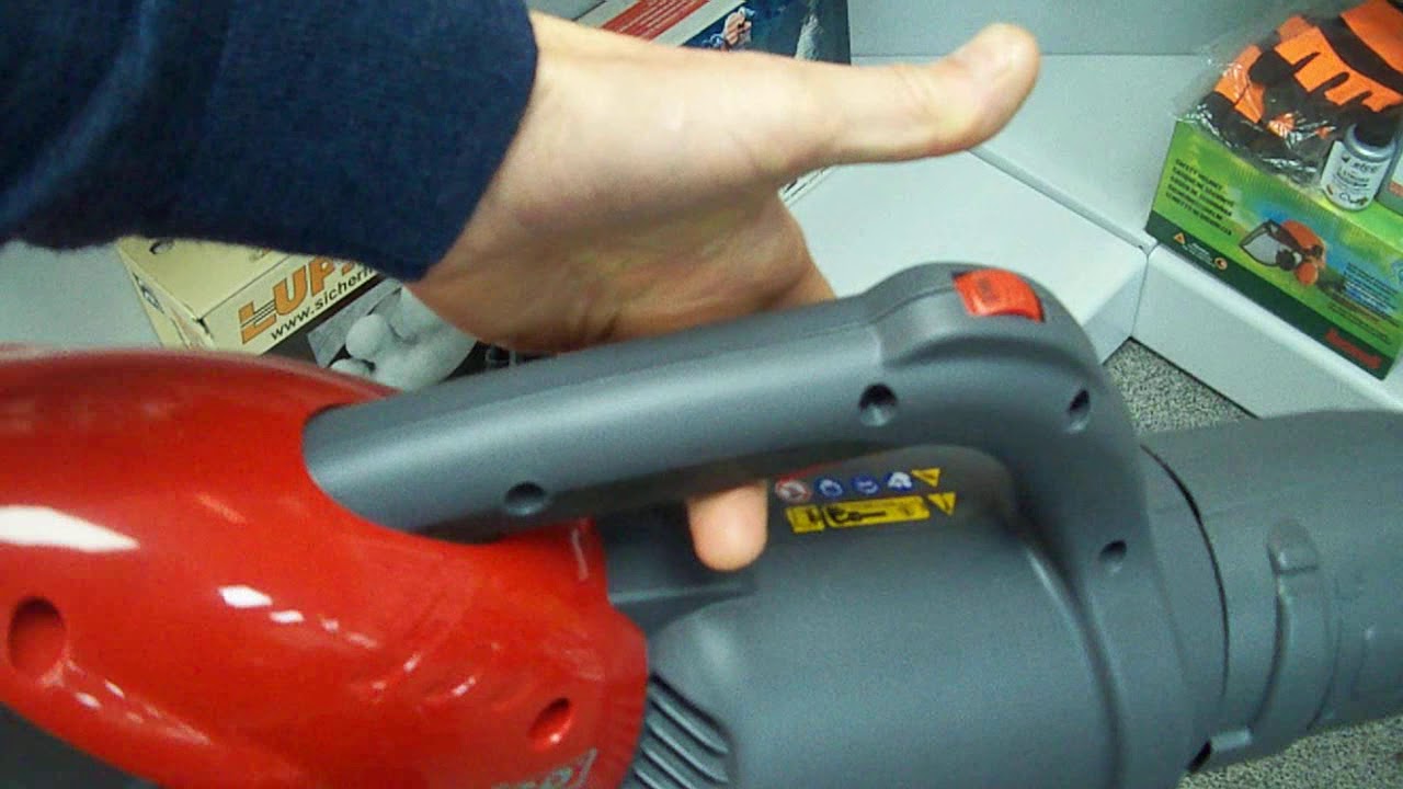 Efco SAI 60 Cordless Leaf Blower - YouTube
