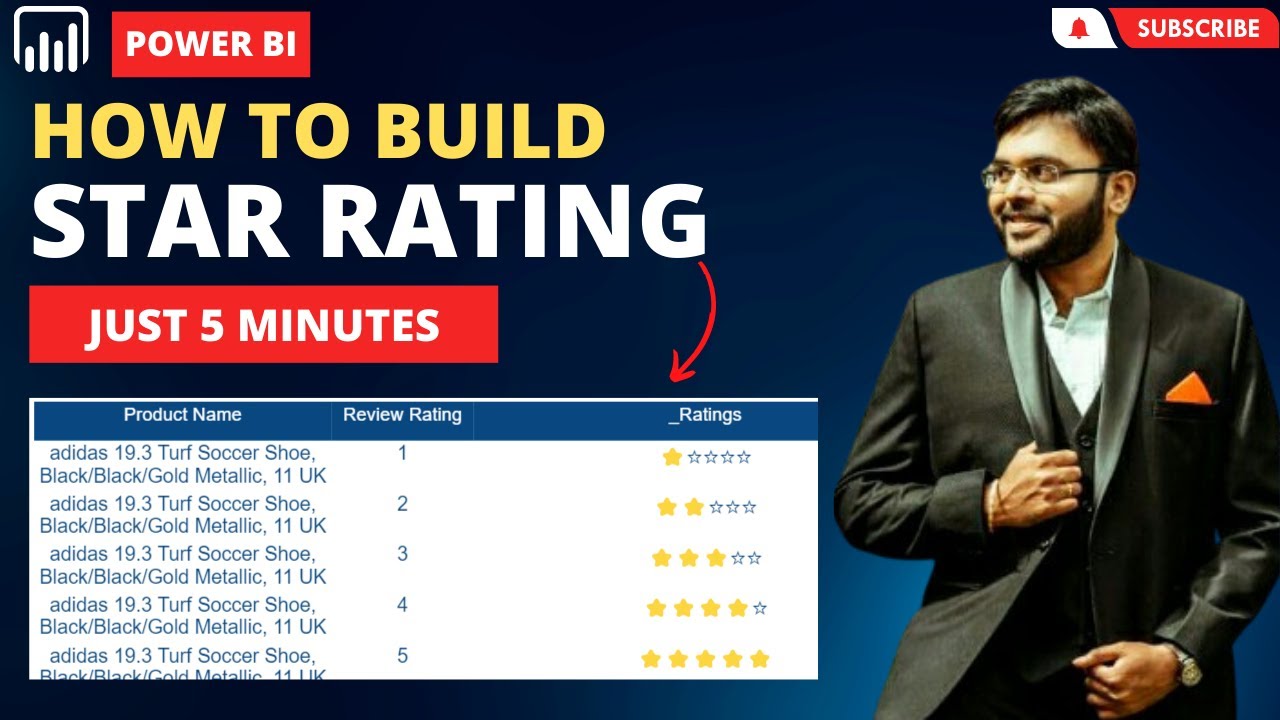 "Unlock the Secrets of Power BI: ⭐ (How to Give Star Ratings) Without a ...