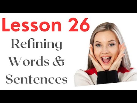 Learn English / Learning & Practising Words & Sentences / Level 1 ...
