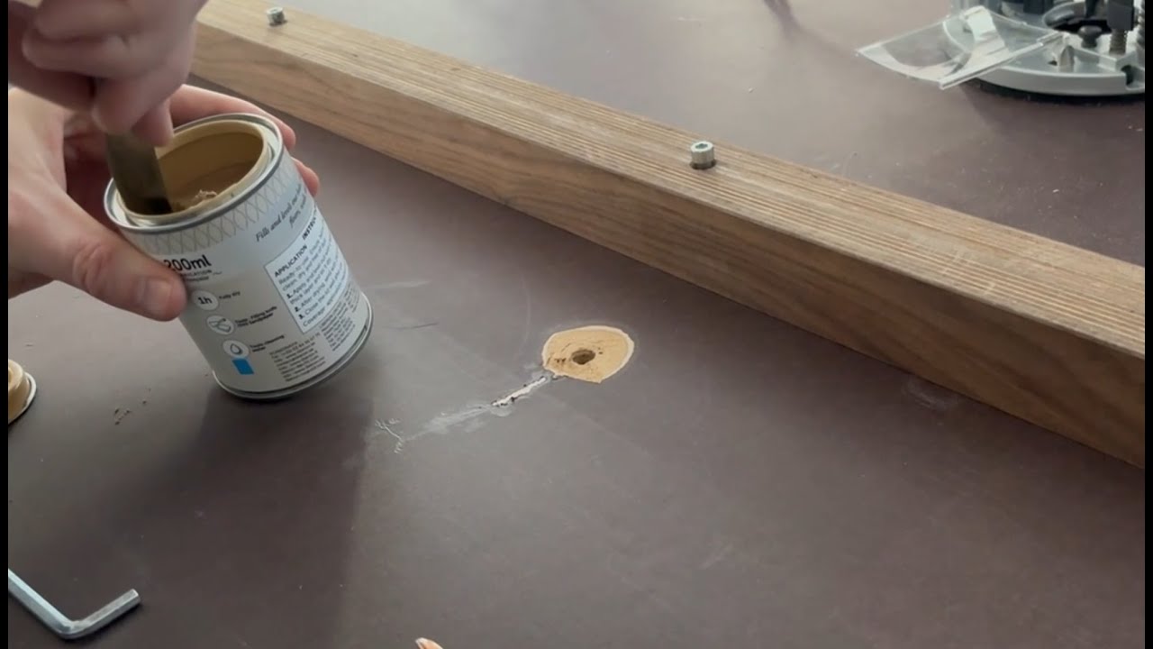 HOW TO: Repair Broken Wood Thread Inserts - YouTube