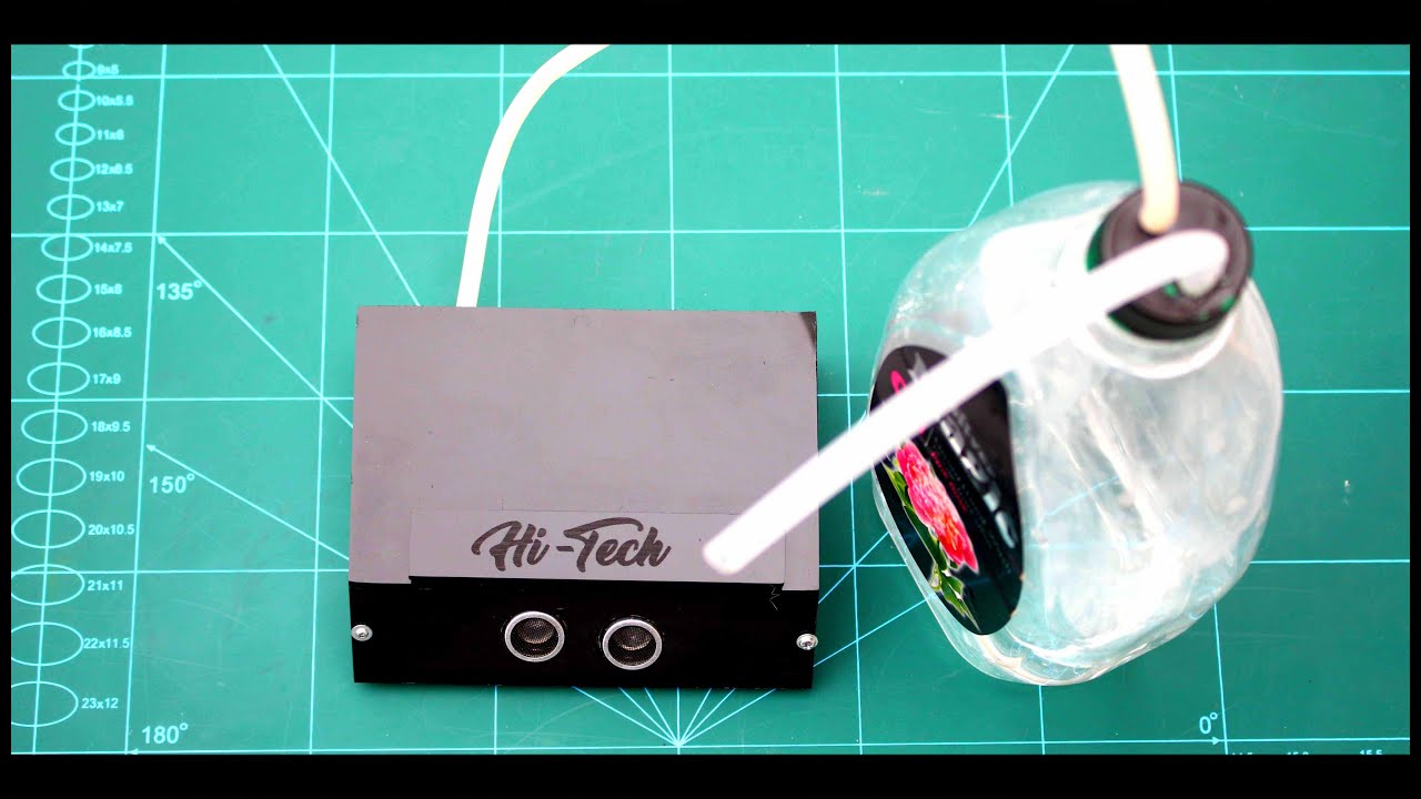 How to Make Automatic Hand Sanitizer, Hand Wash - YouTube