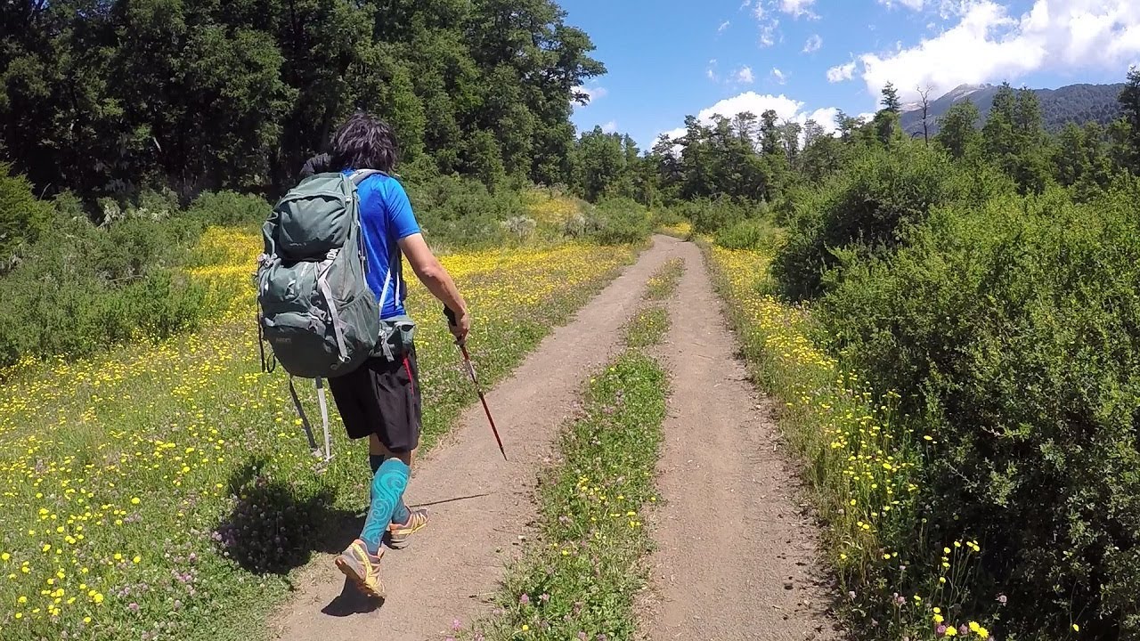 Sendero Lago Hui Hui Neuquén - Enero 2018 - YouTube