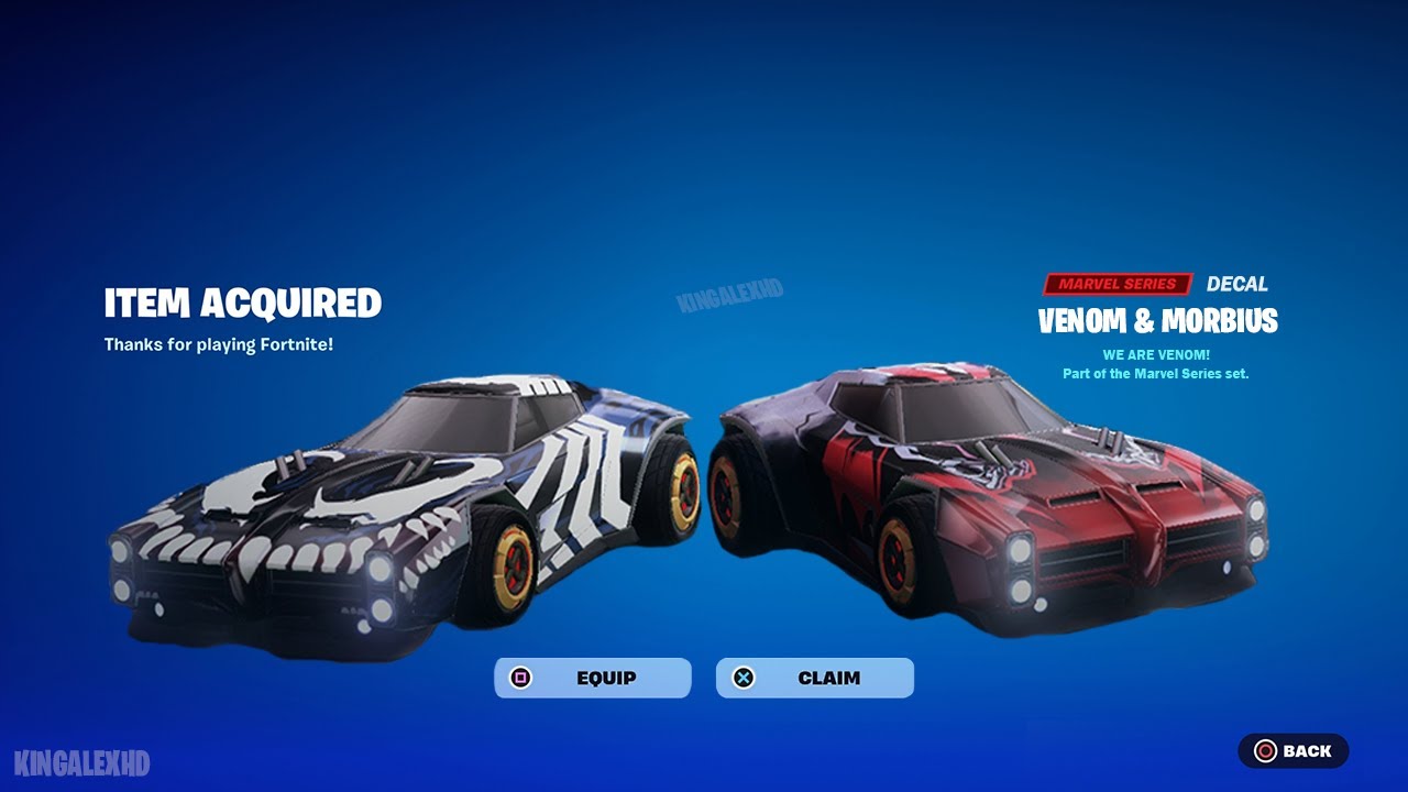 How To Get the Venom & Morbius Dominus Decal NOW FREE In Fortnite ...