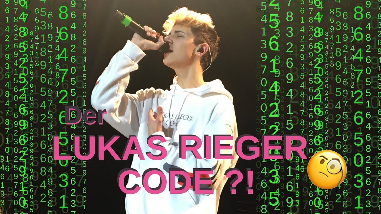 Dem LUKAS RIEGER CODE auf der Spur | Code Tour 2018 München feat. Luca ...
