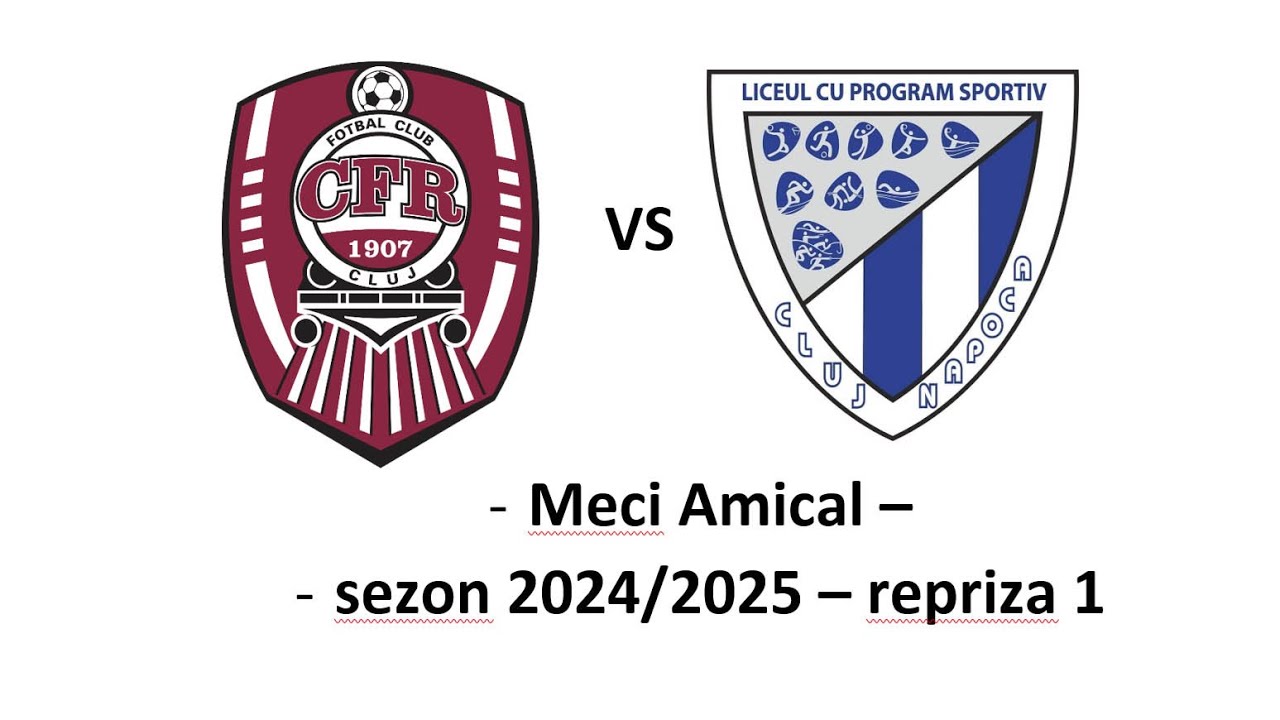 (4K) Amical U15 - CFR Cluj vs LPS Cluj-Napoca, repriza 1 - YouTube