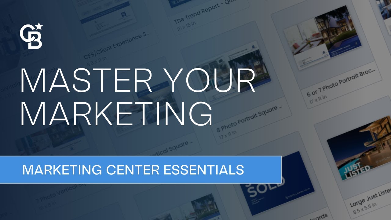 Master Your Marketing / Marketing Center / Essentials - YouTube