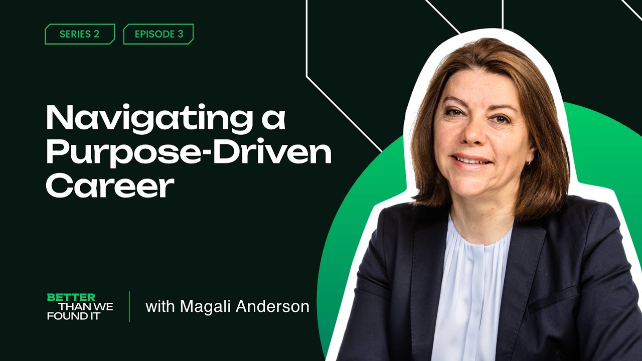 Navigating a Purpose Driven Career with Magali Anderson - YouTube