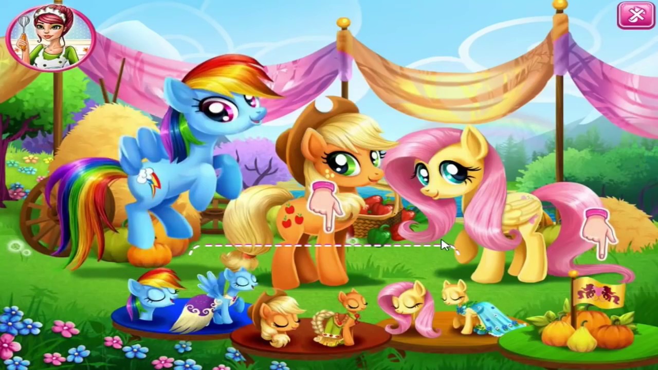MLP My Little Pony Friendship is Magic Farm Fest Fun Kids - YouTube