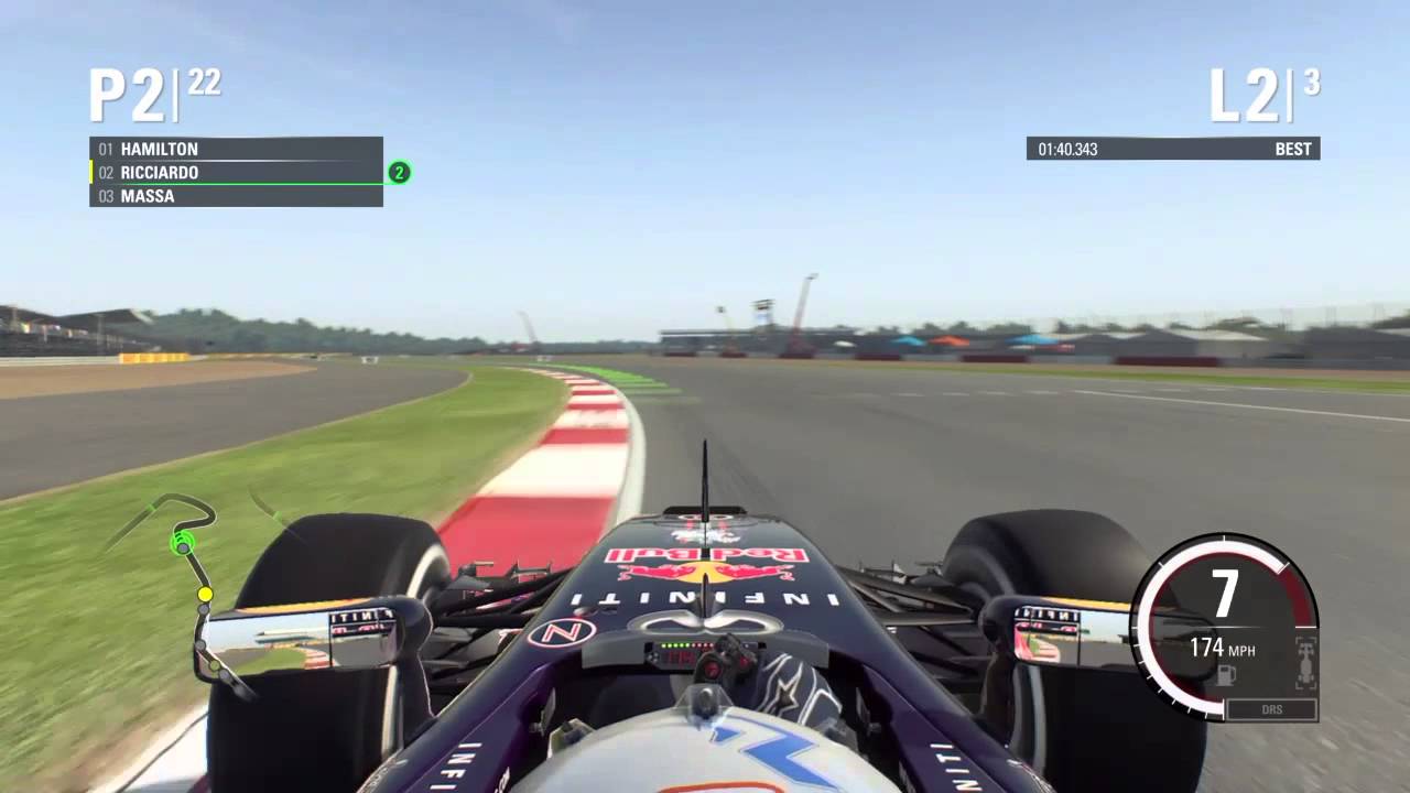 F1 2015 - Quick Race - Silverstone - 2014 Red Bull-Renault RB10 - YouTube