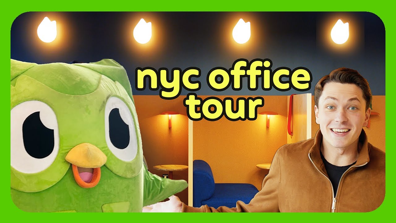 Peek Inside Duolingo's New York Office - YouTube