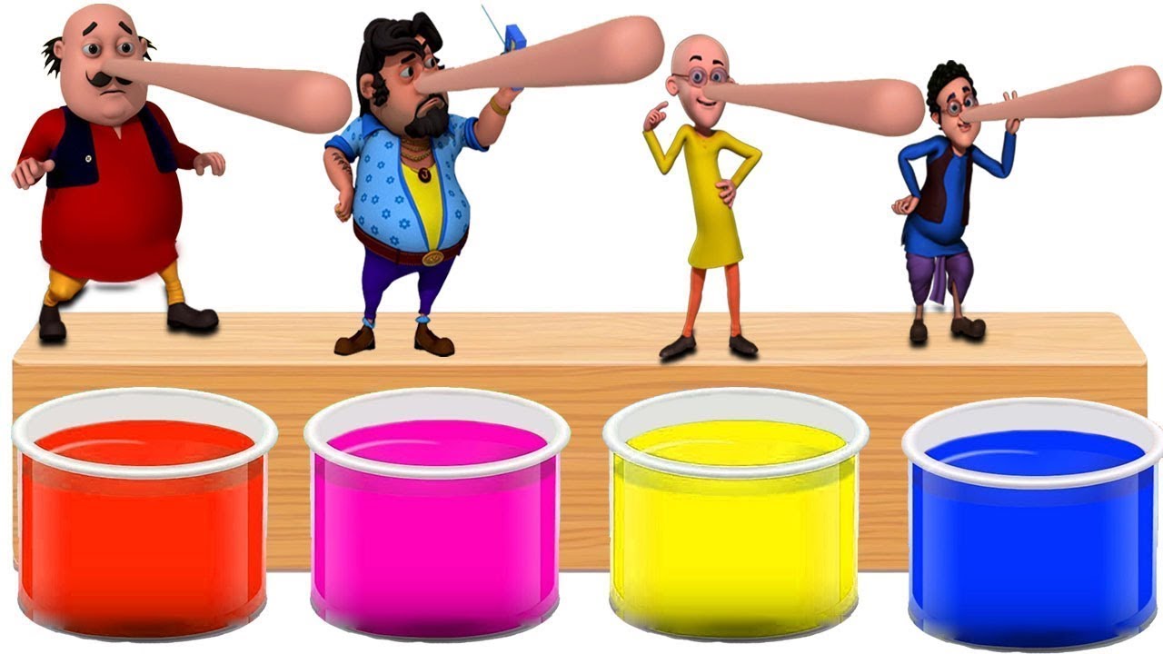 Motu Patlu ghasitaram John the don ki lambi naak | how to draw | Motu ...
