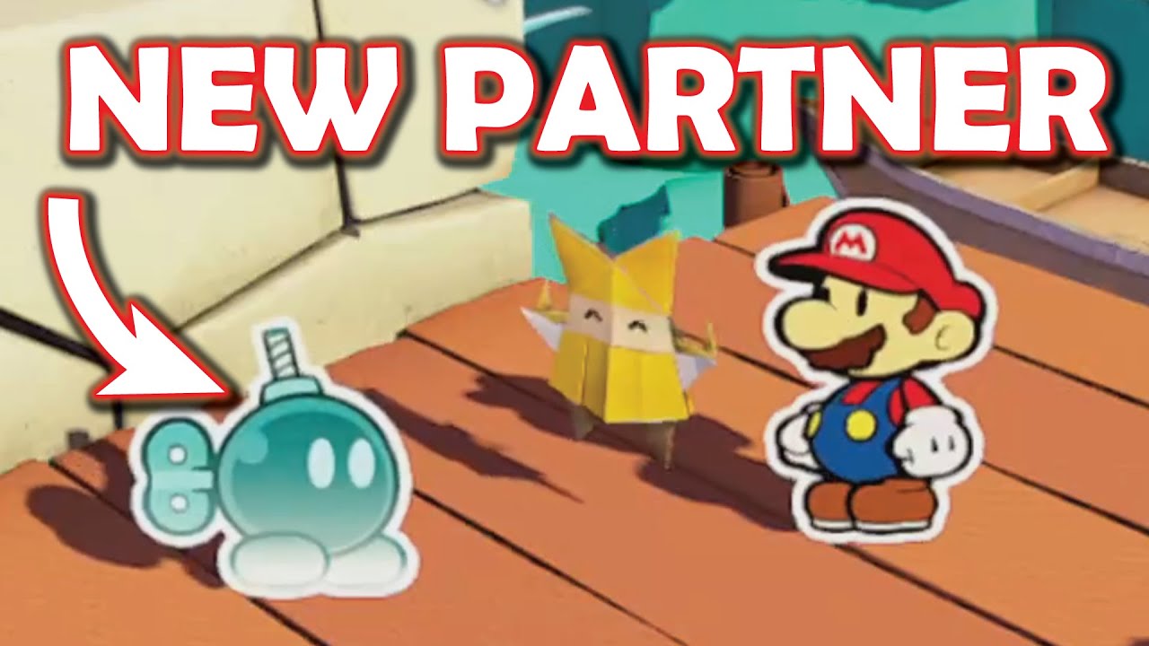 I added a New Partner/ Story to Paper Mario: The Origami King [more ...