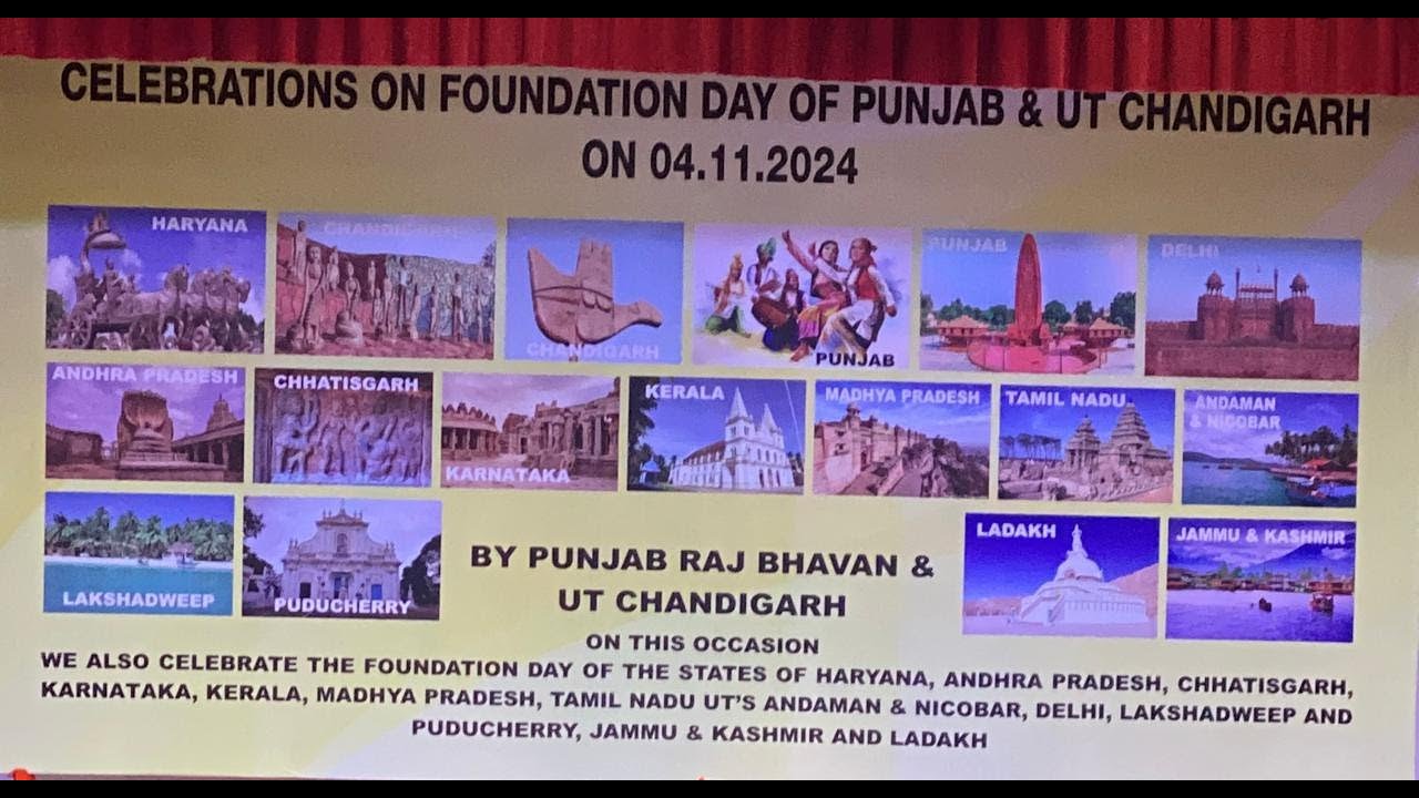 Punjab Raj Bhavan Celebrates Foundation Day of State of Punjab and UT ...