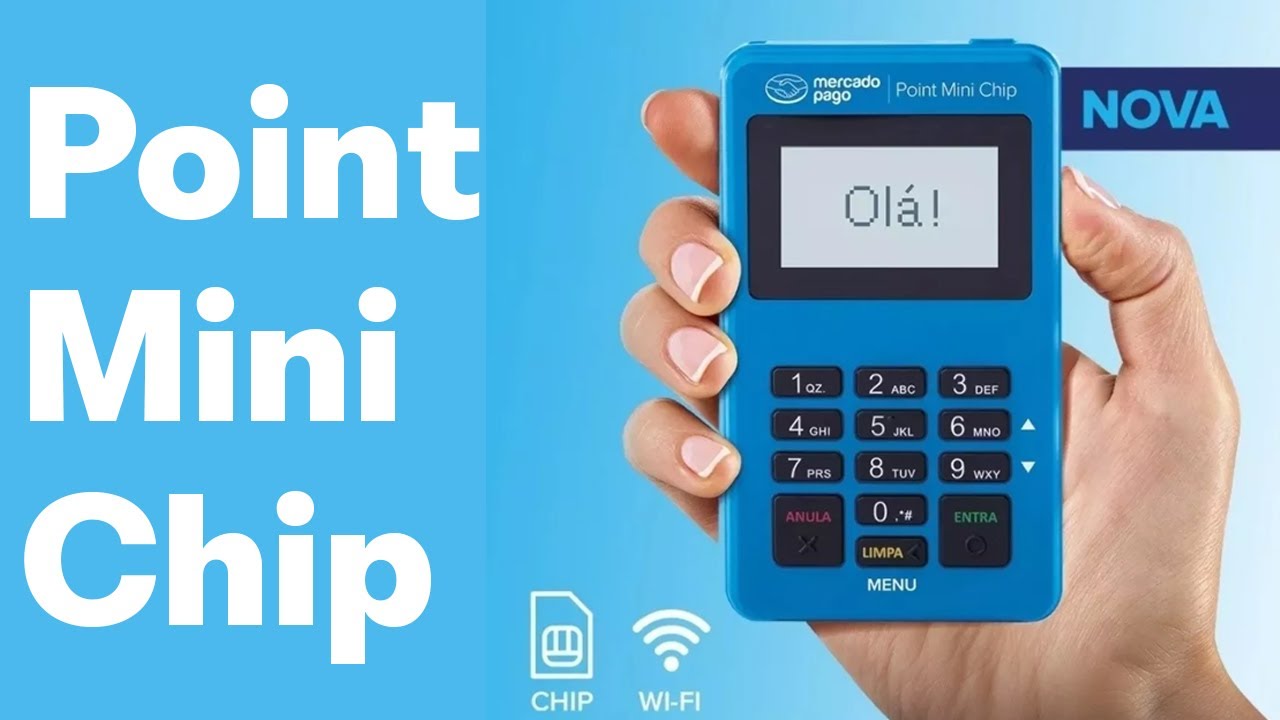 Maquininha Point Mini Chip - Mercado Pago: Como configurar - YouTube