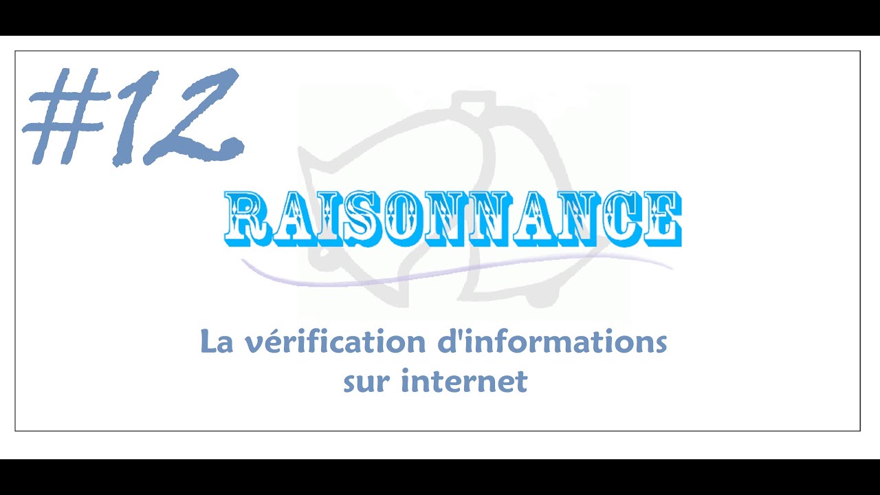 12 - Comment vérifier rapidement une information sur internet (3/3 ...