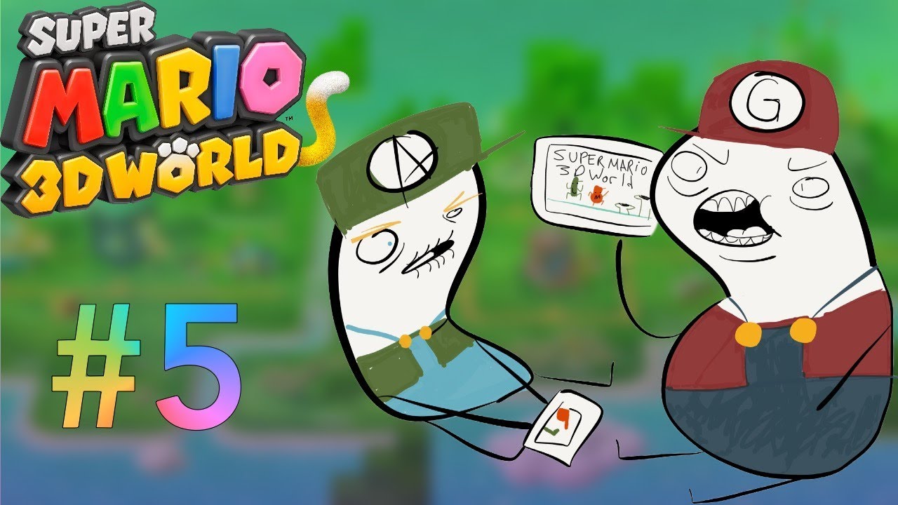 Super Mario 3D World - THE BESTEST OF FRIENDS (Part 5) - YouTube
