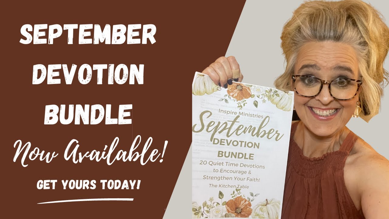 September Devotion Bundle Available For Purchase! - YouTube