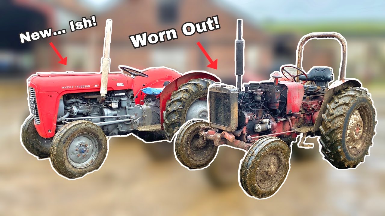 NEVER GOOD WHEN YOU HAVE TO SWAP TRACTOR'S! - YouTube