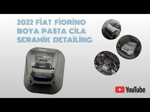 2022 Model Fiat Fiorino Kaput, Ön ve Arka Tampon Boya, Pasta, Cila, Seramik ve Detailing İşlemleri