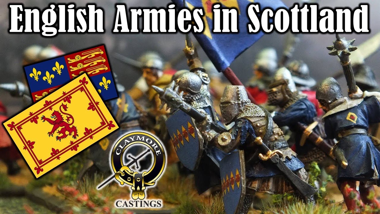 The ENGLISH for The Battle of Neville's Cross 1346 AD (Claymore ...