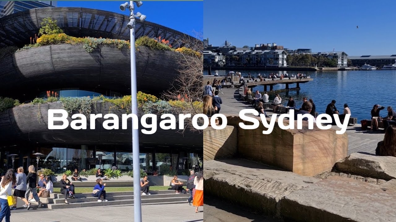 The Barangaroo Sydney walking tour - YouTube