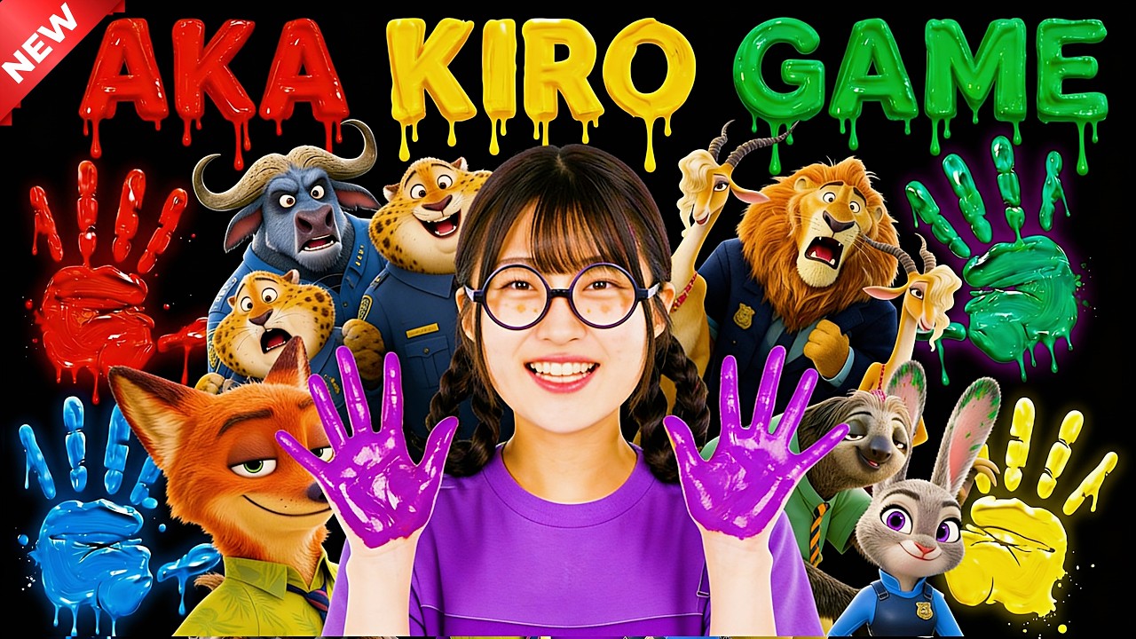 AKA! KIRO! AKA! SHIRO! ZOOTOPIA (NEW COLORS) | Color Mixing Trend ...