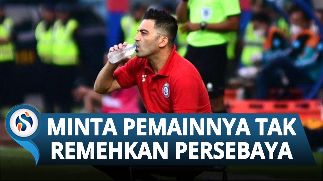 Meski Persebaya Telan 3 Kali Kekalahan, Javier Roca Minta Pemain Arema ...