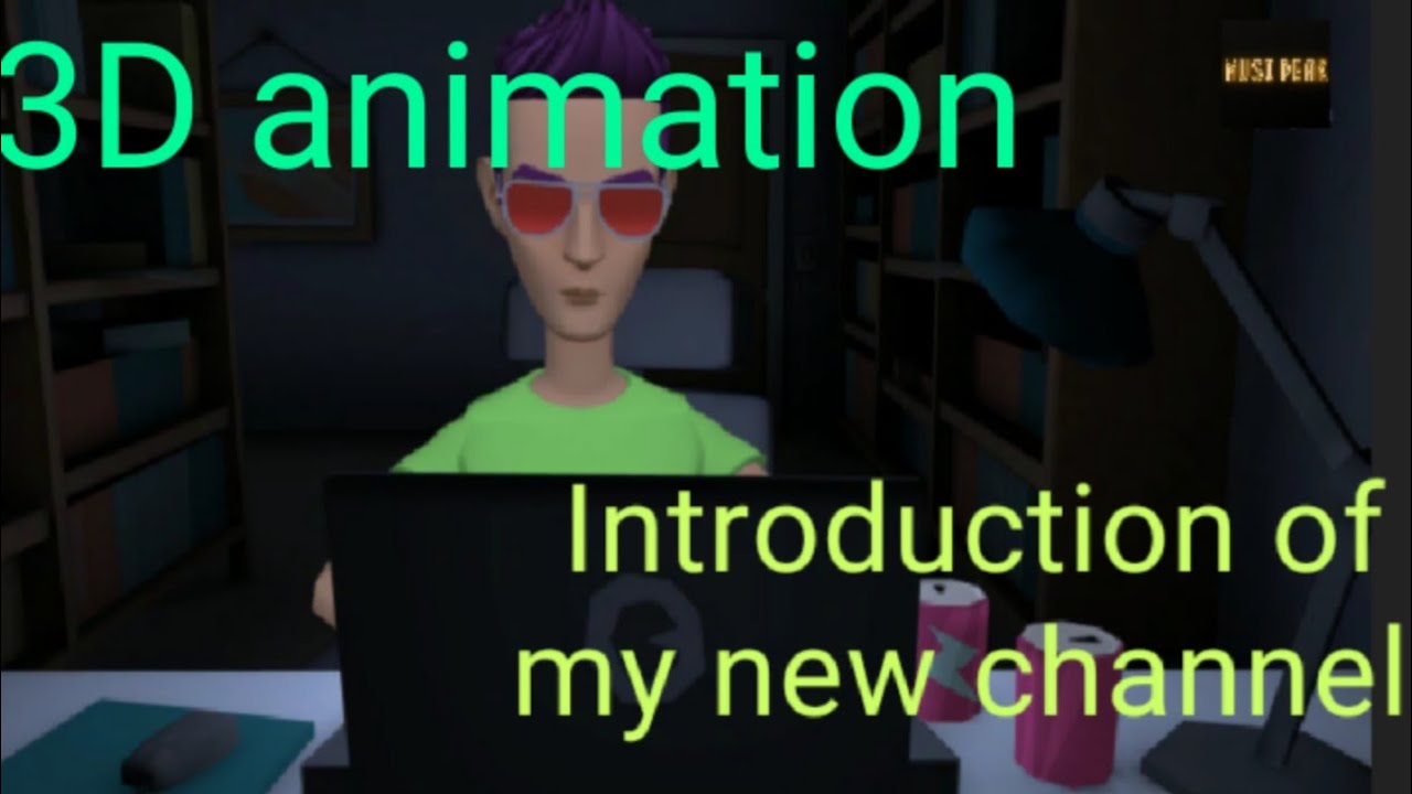 Introduction of my new channel 3D animation video #Musipeak #animation ...