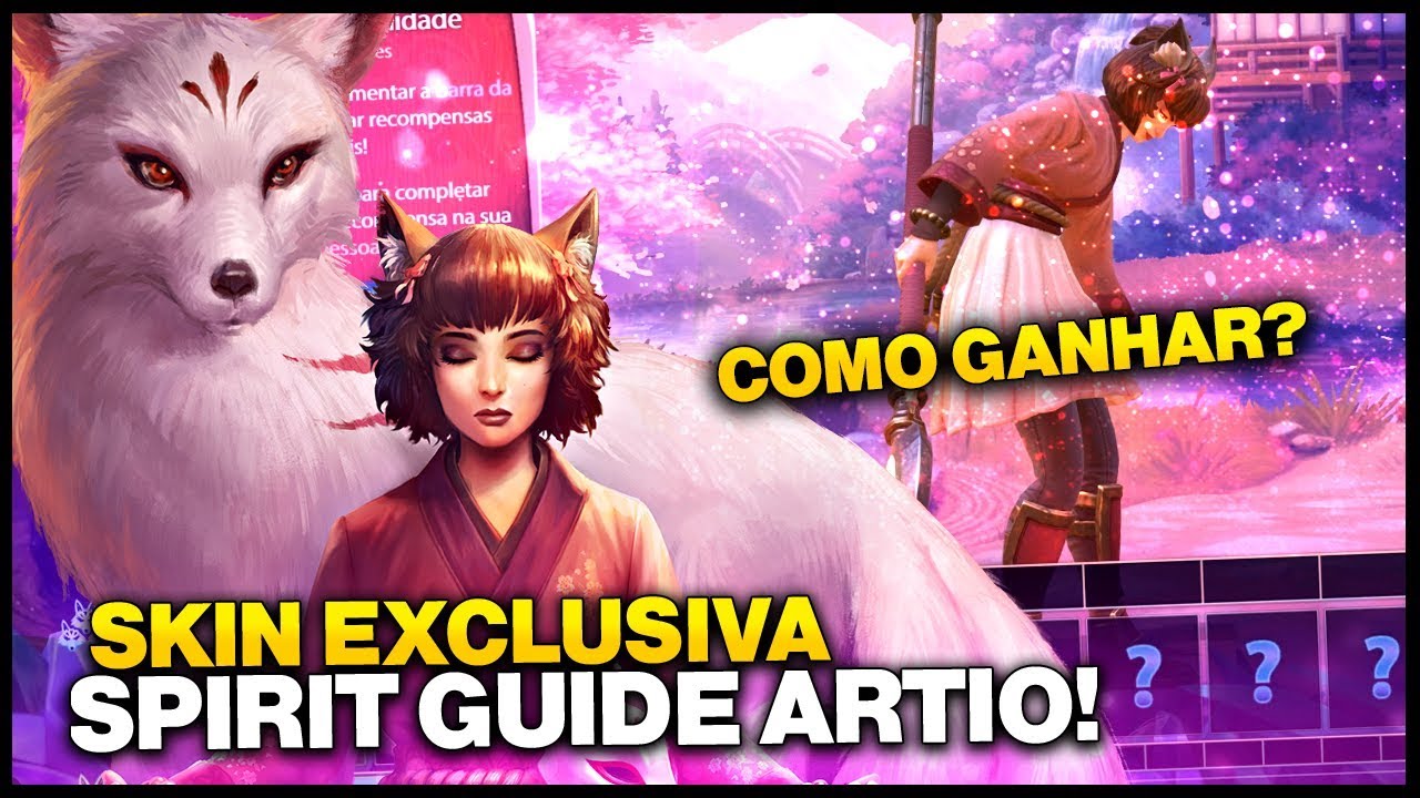 SMITE - Como conseguir a nova skin Spirit Guide Artio! - YouTube