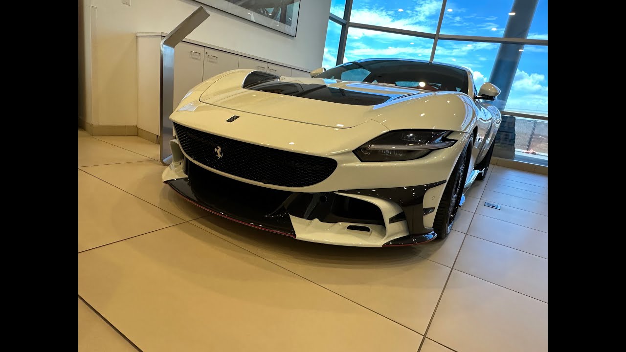 Ferrari Roma With Carbon Fiber Mansory Kit! - YouTube