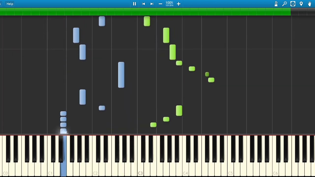 Fingerdash (Synthesia) + Sheet music in description - YouTube