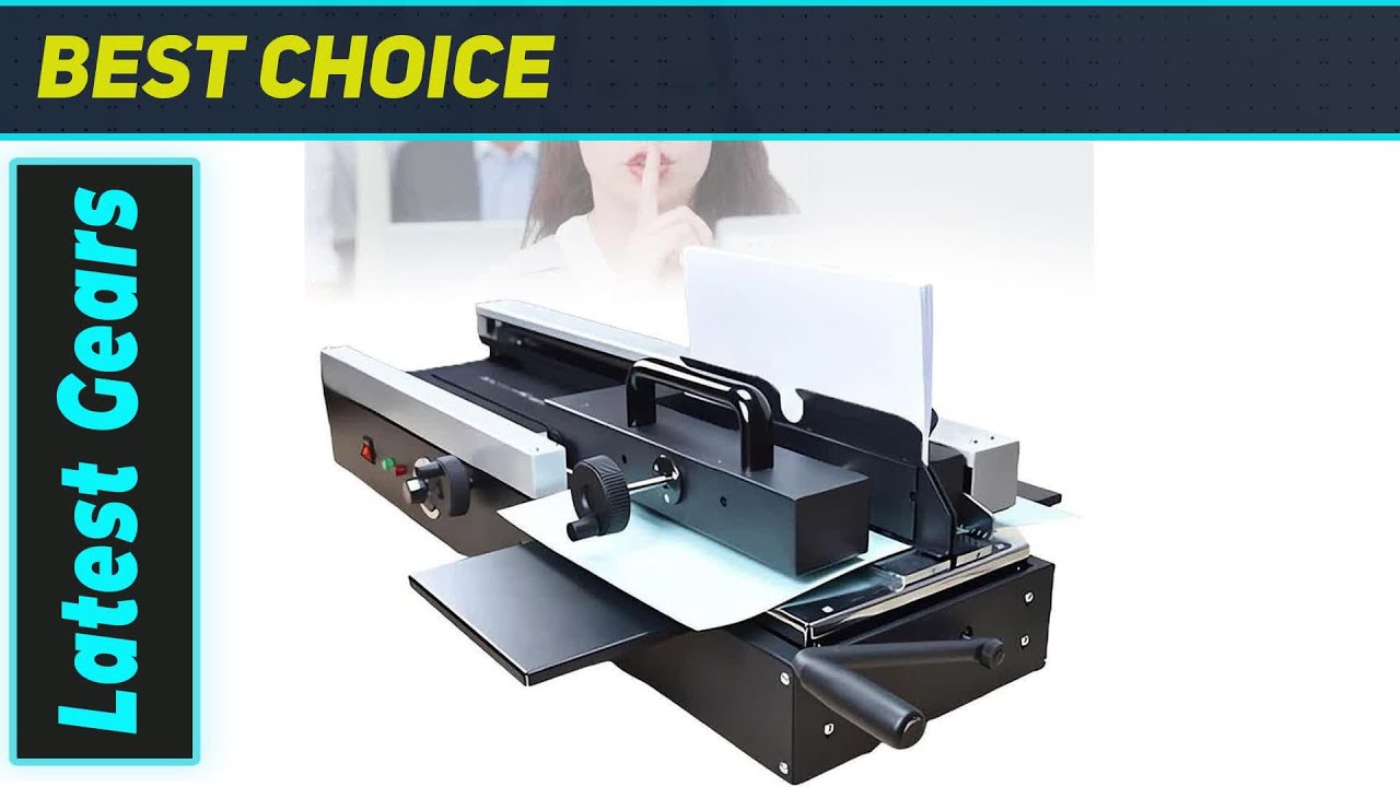 Best 1200W Wireless Glue Book Binding Machine: Fast, Flawless Results ...