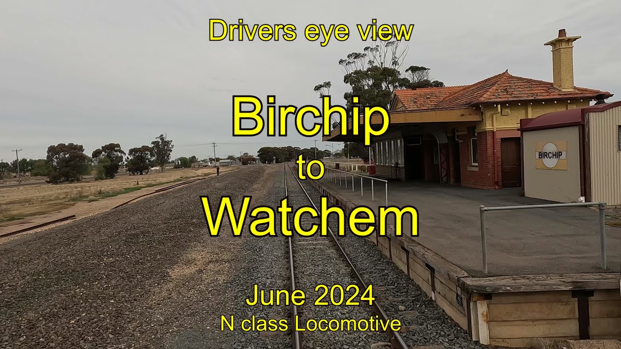 Drivers eye view, Birchip to Watchem, Jun 2024 - YouTube