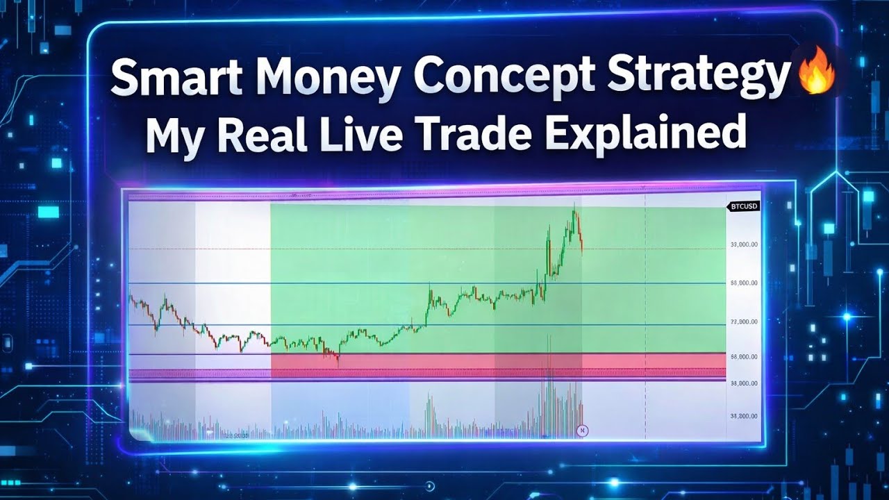 Smart Money Concept Trading Strategy 🔥 | আমার Real Live Trade Explained ...