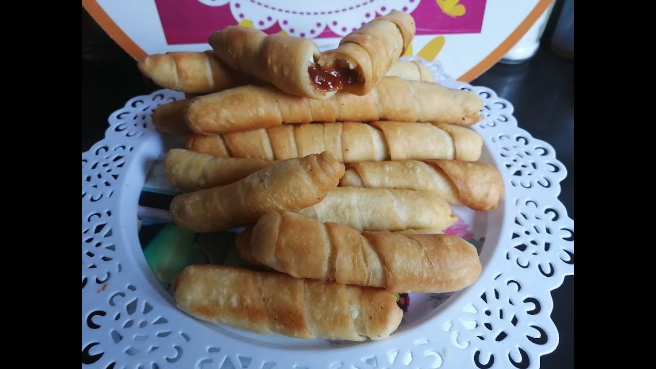 DEDITOS Tradicionales (Bocadillo, queso y salchicha) - YouTube