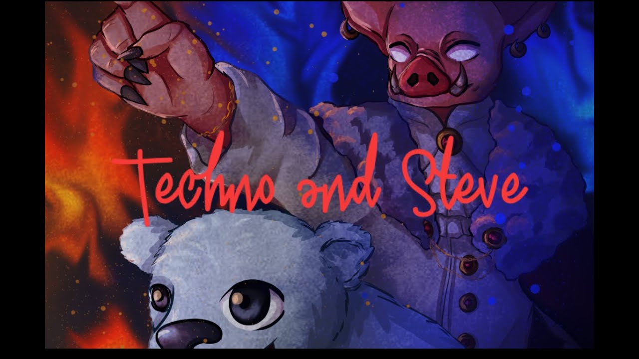 TECHNO & STEVE | speedpaint - YouTube
