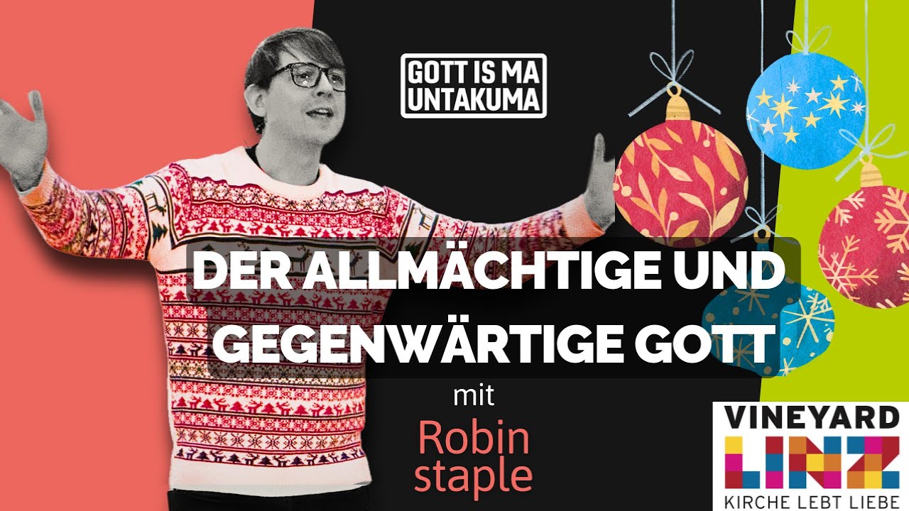 Gott Is Uns Untakuma - Der Allmächtige und Gegenwärtige Gott | Pastor ...