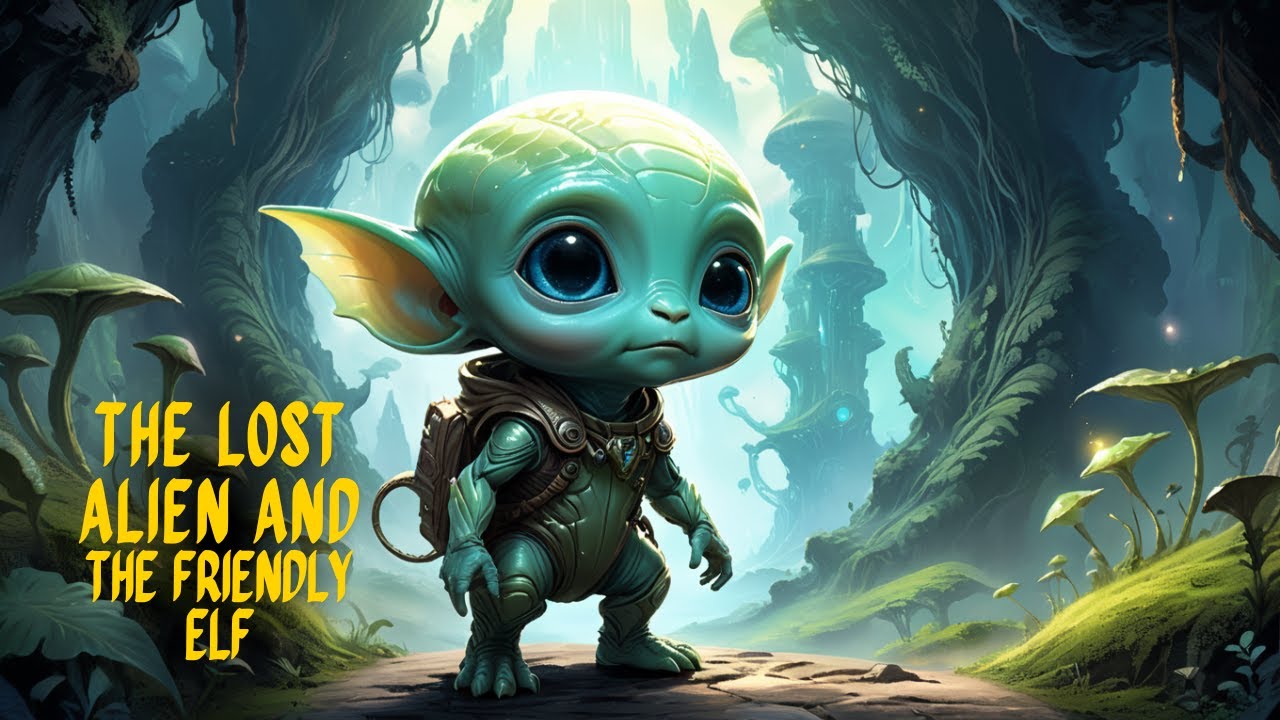 The Lost Baby Alien and the Friendly Elf - YouTube