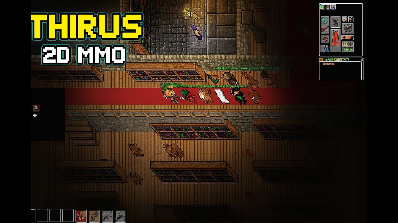 thirus 2d mmo online PC/Mobile logo - YouTube