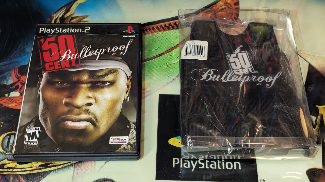 Opening A Sealed 50 Cent Bullet Proof Vest Promo Slipcover For ...