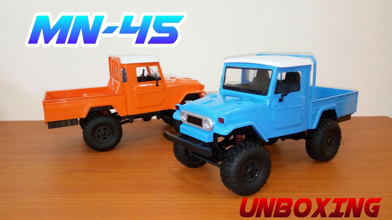 MN45 RC TOYOTA FJ45 PICKUP INDONESIA || Unboxing - YouTube