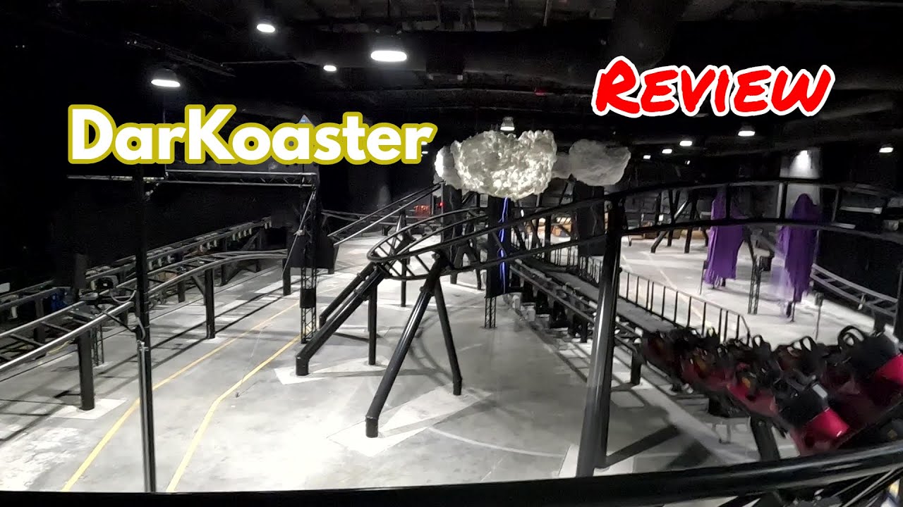 Review of DarKoaster @ Busch Gardens Williamsburg | Fun Family Coaster ...