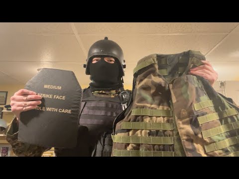 Point Blank Interceptor Body Armor vest with plates showcase - YouTube